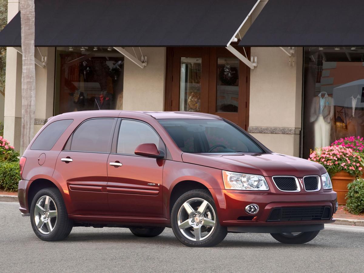 Pontiac Torrent spécifications techniques et économie de carburant